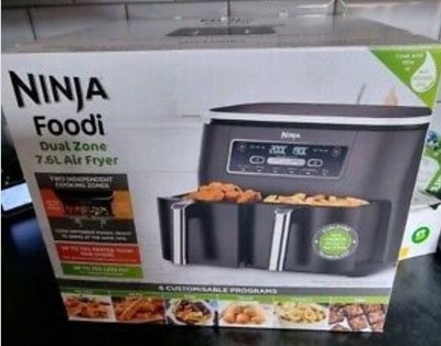 NINJA AF300UK 7.6L Foodi Dual Zone Air Fryer and Dehydrator - Grey £246.55 - PicClick UK