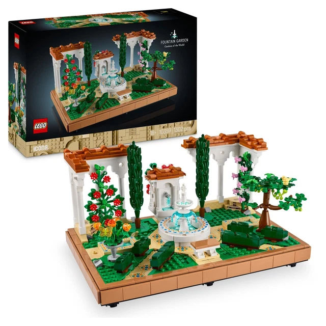 LEGO ICONS: FOUNTAIN Garden (10359) £52.70 - PicClick UK