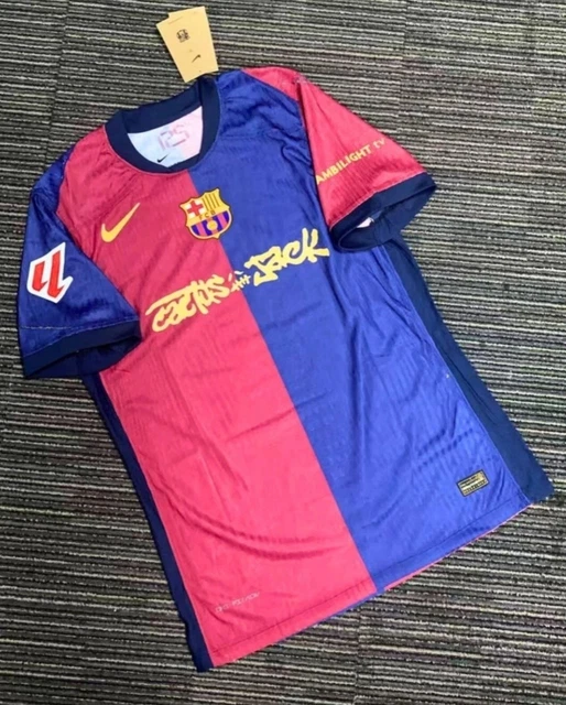 FC BARCELONA X Travis Scott Limited Edition Cactus Jack Jersey - Lamine ...