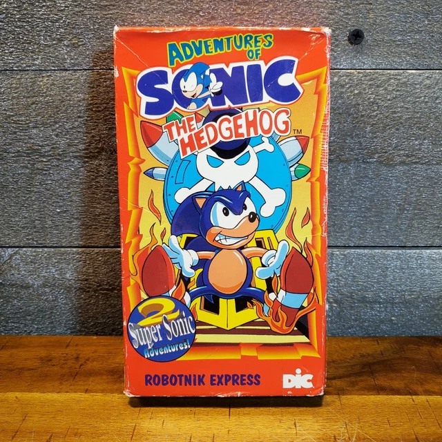 ADVENTURES OF SONIC The Hedgehog -VHS- Robotnik Express - Sega DiC! EUR ...