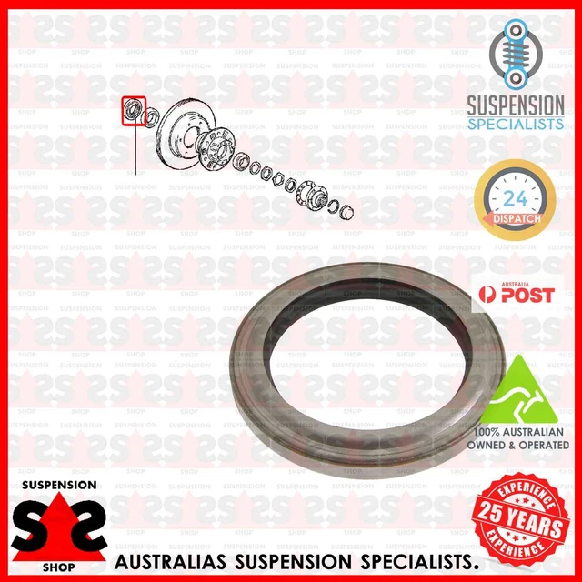 SHAFT SEAL, DRIVE Shaft Suit TOYOTA Hilux 2.0 (YN57, YN60) HILUX IV ...
