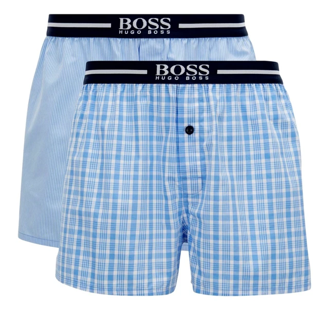 HUGO BOSS CALEÇON Boxer En Popeline De Coton Emballage De Deux Ew 2P ...
