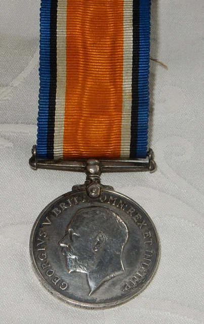 WW1 MILITARY BRITISH War Medal Rnvr Naval Sa Fisher Ord B.z 11614 World ...