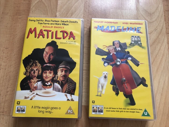 MATILDA & MADELINE Bundle - PAL VHS Video Tapes £5.92 - PicClick UK