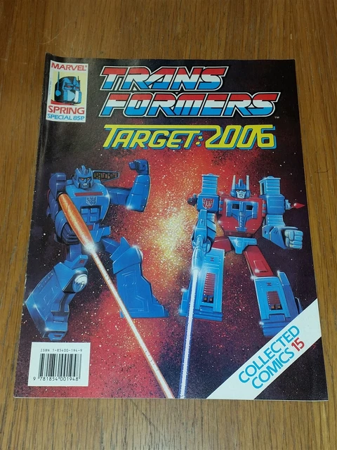 TRANSFORMERS BRITISH WEEKLY Spring Special Collected Comics #15 Feb ...