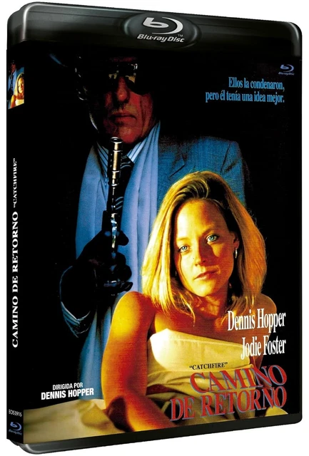 CATCHFIRE - AKA Backtrack - Jodie Foster, Dennis Hopper- Blu-Ray NEU dt ...