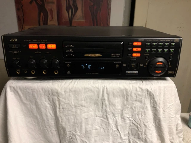 JVC XL-MV303 3 Disc Karaoke Video VCD CD Player (International Shipping) EUR 200,00 - PicClick DE