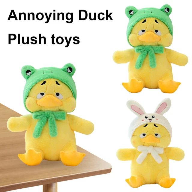 UPSET DUCK KAWAII Cute Duck Plush Doll Work Upsets Me Toy Upset Duck ...