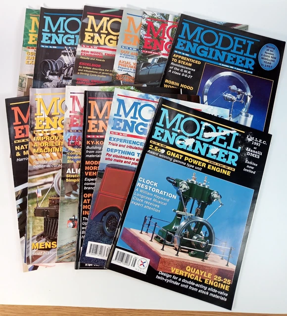 MODEL ENGINEER MAGAZINE 1997 Vol 178 Covering 12 Issue Set January to ...