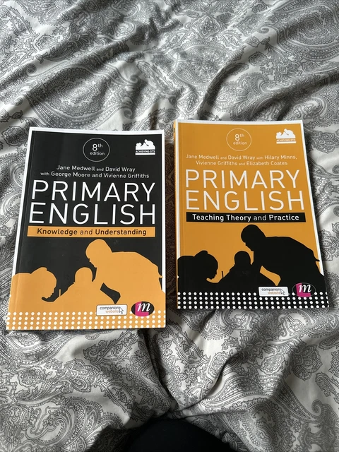 PRIMARY ENGLISH EDUCATION books x2 knowledge and understanding theory & practice £12.99 ...
