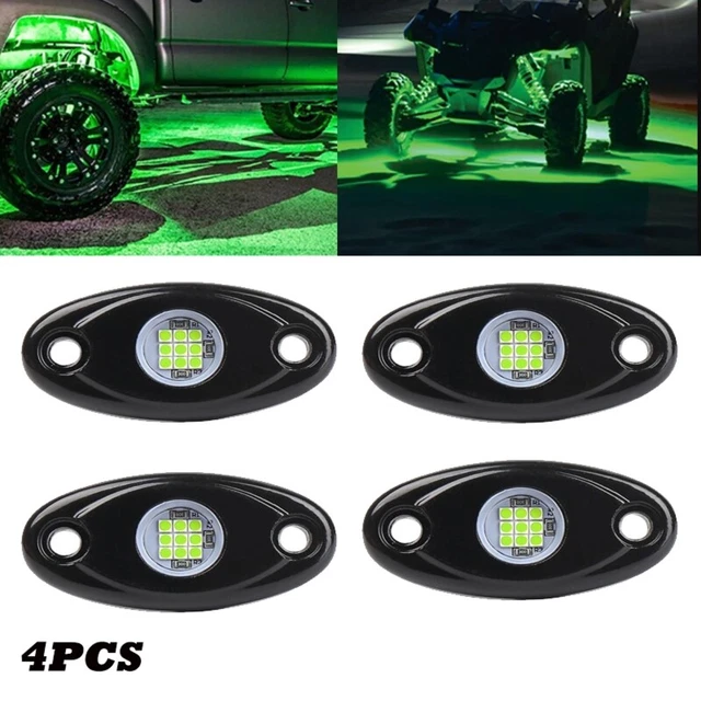 LAMPE LED ROCK Lights Soubassement pour Jeep Tout-terrain Camion VTT ...