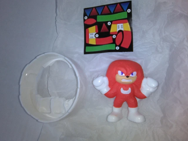 2024 SONIC 3 McDonald’s Happy Meal Toy Knuckles Roller White New Canada ...