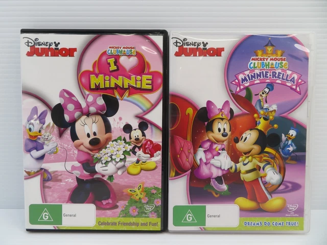 DISNEY MICKEY MOUSE Clubhouse-I Love Minnie/Minnie-Rella - DVD - Region ...