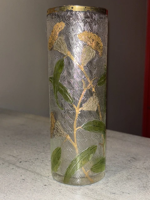 ANCIEN VASE LEGRAS Émaillé EUR 160,00 - PicClick FR