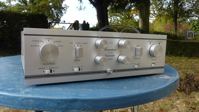RARE AMPLIFICATEUR A Tubes Concertone As300 EUR 650,00 - PicClick FR
