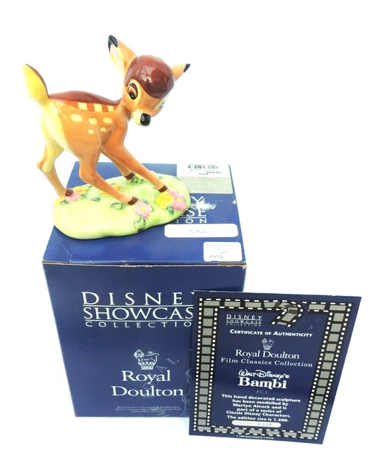 ROYAL DOULTON DISNEY Showcase Collection Bambi From Bambi No 330 £16.00 - PicClick UK
