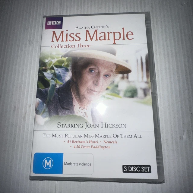 AGATHA CHRISTIE'S MISS Marple Collection 3 DVD 2010 3 Disc Set Brand ...