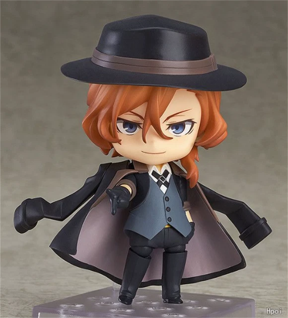 BUNGO STRAY DOGS Dazai Osamu Nakahara Chuuya Figure Changeable Face PVC ...