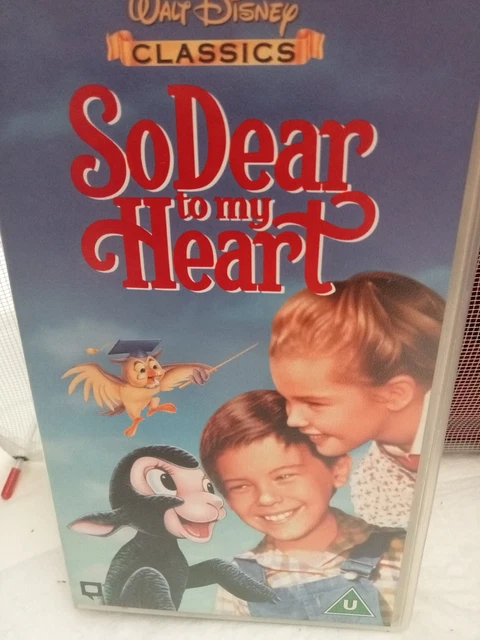 VHS DISNEY SO Dear To My Heart £9.61 - PicClick UK