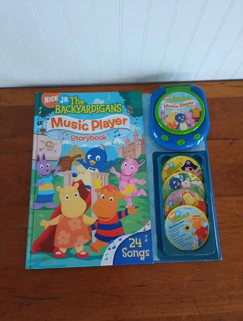 NICK JR THE Backyardigans Music Player Storybook Sing Along Songs ...