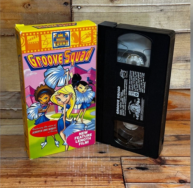 GROOVE SQUAD VHS VCR Video Tape Used Movie Toons Cartoon Incredible ...