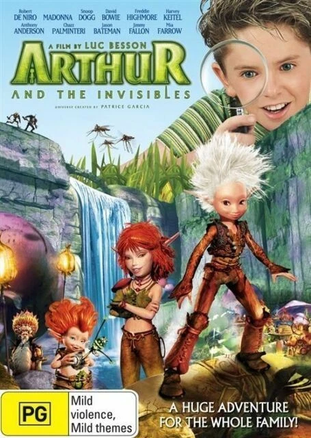 ARTHUR AND THE Invisibles (DVD, 2007) Brand New Sealed R4 $10.00 ...