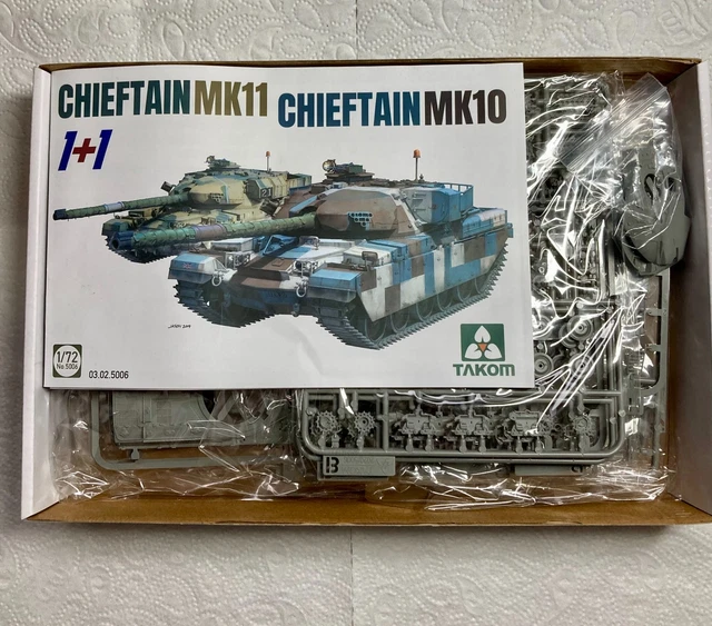 TAKOM 5006 CHIEFTAIN MK11 und Chieftain MK10 1/72 EUR 1,00 - PicClick DE