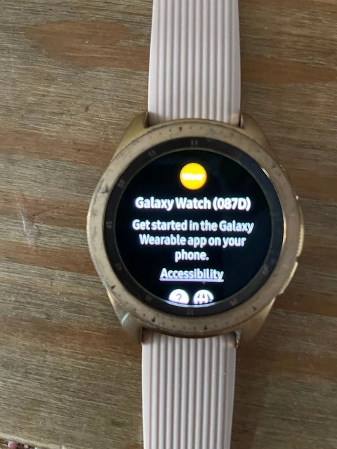 SAMSUNG GALAXY WATCH 1 oro rosa. 4G, Bluetooth + LTE 42MM SM R810 EUR 40,73 - PicClick IT