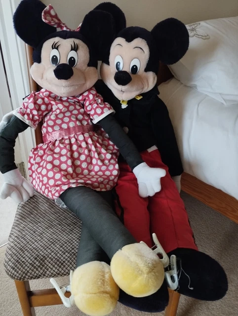 ORIGINAL DISNEY MICKEY and Minnie Ventriloquist Puppets £120.00 ...