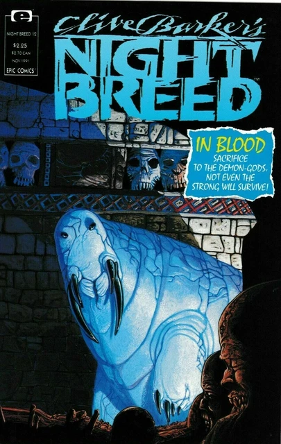 CLIVE BARKER'S NIGHT Breed #12 Epic Comics novembre 1991 (VFNM) EUR 3 ...