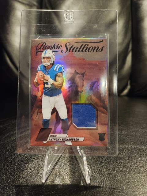 CARTE PATCH PANINI Zenith Anthony Richardson Roolie Stallions 2023 #RS ...