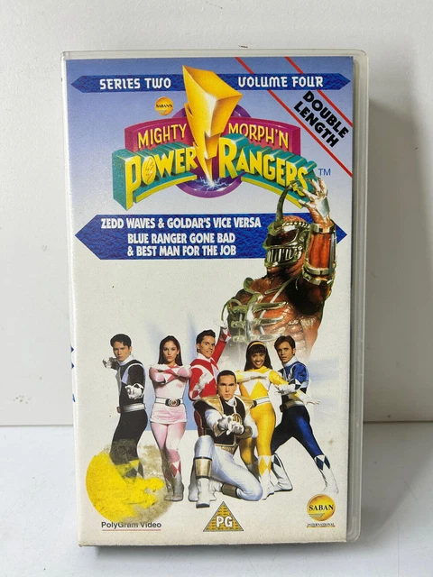 MIGHTY MORPHIN' POWER Rangers Series Two Volume Four VHS Video Tape £14 ...