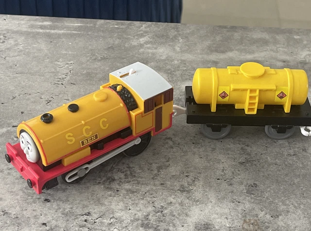TOMY TRACKMASTER BEN thomas the tank engine train Tested Working Clean ...