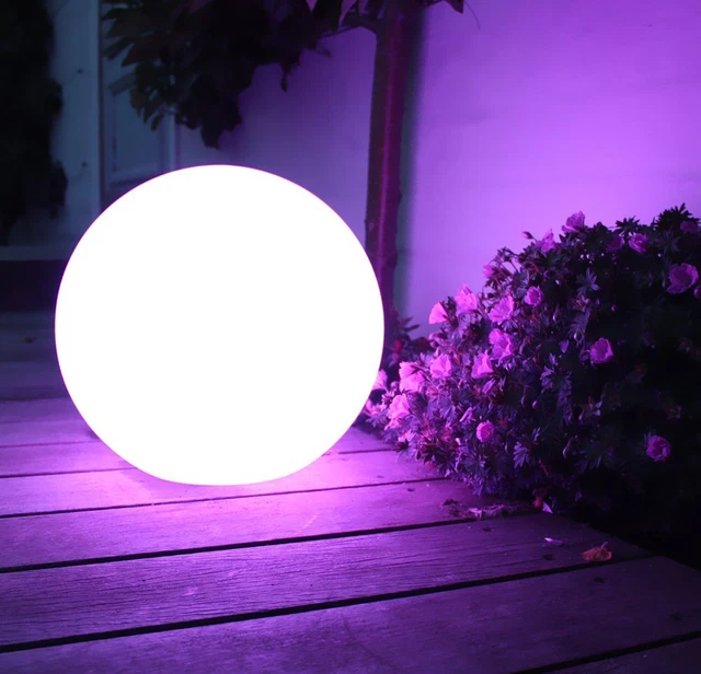 LED BALL LIGHT Sphere Lamp Color Changing Mood Light with Remote for In ...
