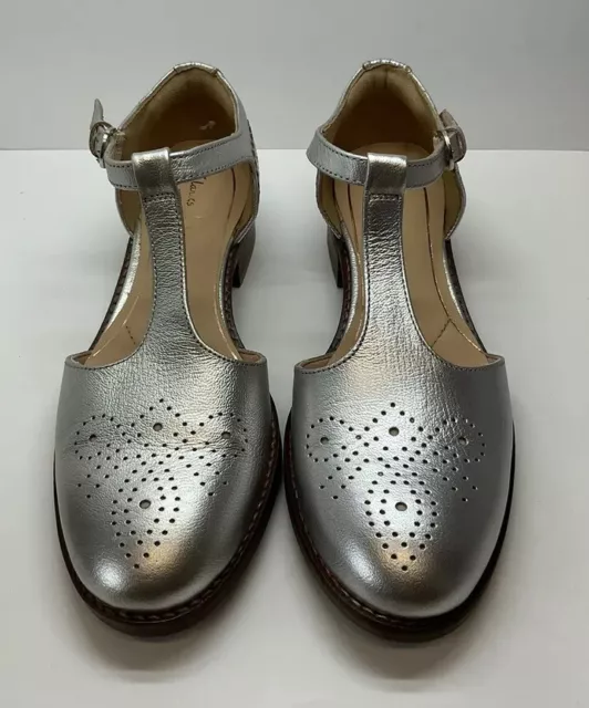 NEW CLARKS NETLEY Daisy Black Leather School Or Work Shoes Pumps Size 4.5 24.99 PicClick UK