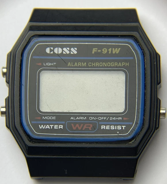 MONTRE COSS - F91W Pour Pièces EUR 3,50 - PicClick FR