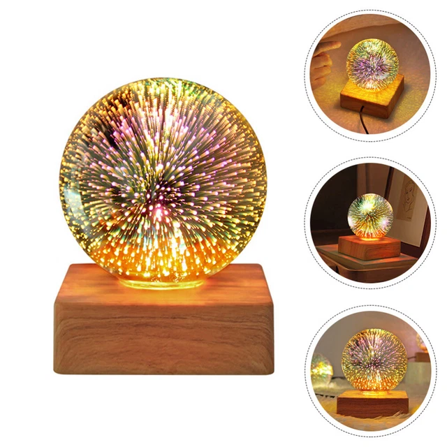 LEVITATING GLOBE SELF Rotating Lamp Night Light Ball LED £9.39 ...