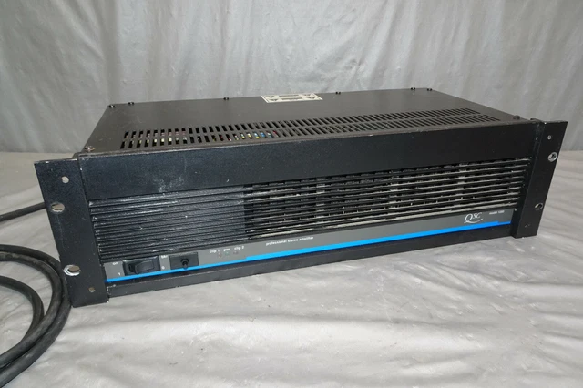 QSC MODEL 1200 Professional Stereo Amplifier 120V Usa EUR 219,17 ...