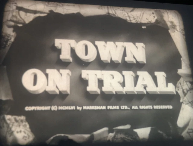 16MM FEATURE FILM - Town On Trial 1957 £60.00 - PicClick UK