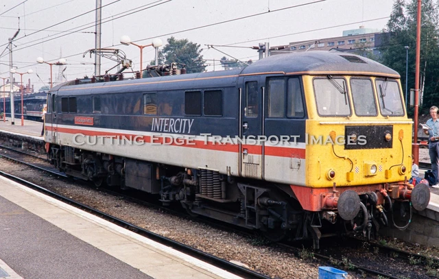 ORIGINAL RAILWAY SLIDE: Class 98 Electric Glasgow Herald at Norwich ...