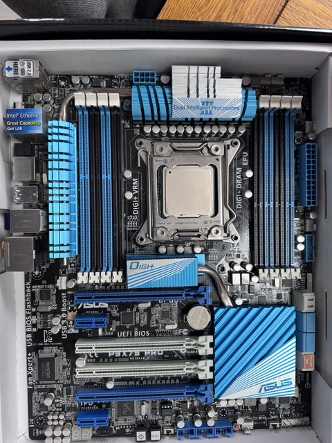 ASUS P9X79 PRO motherboard £42.27 - PicClick UK