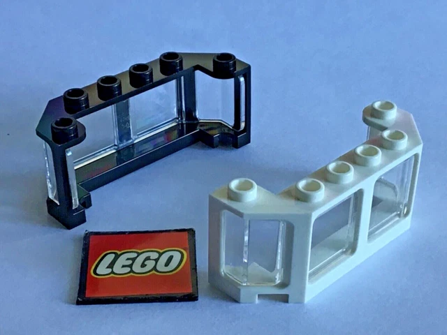 LEGO TRAIN WINDOW 2x6x2 with Glass Choose Colour Design 17454, 47490 £3 ...