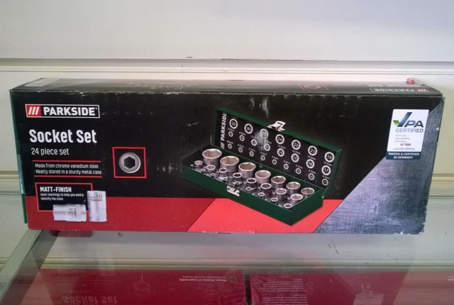 PARKSIDE SOCKET SET (24 piece) £19.00 - PicClick UK