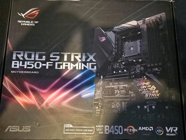 ASUS ROG STRIX B450-F Gaming, Socket AM4, Intel (90MB0YS0M0EAY0 ...