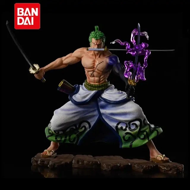 ANIME ONE PIECE Roronoa Zoro PVC Action Figure Collection Figurine Toy ...