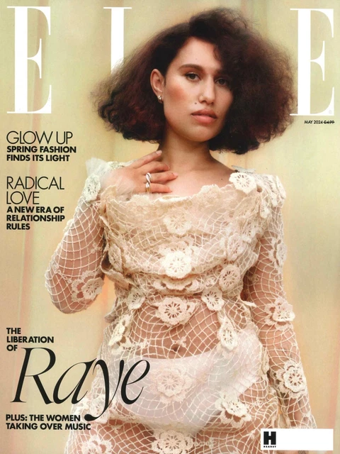 ELLE REVUE: RAYE, Sam Taylor-Johnson, Cora Corré , Mode, Musique, May ...