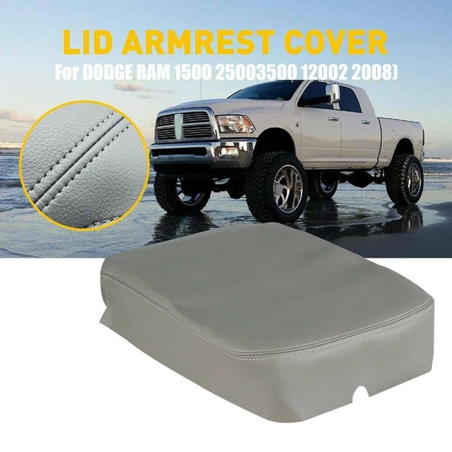 CACHE COUVERCLE CONSOLE accoudoir gris pour Dodge pour Ram 1500 2500 ...