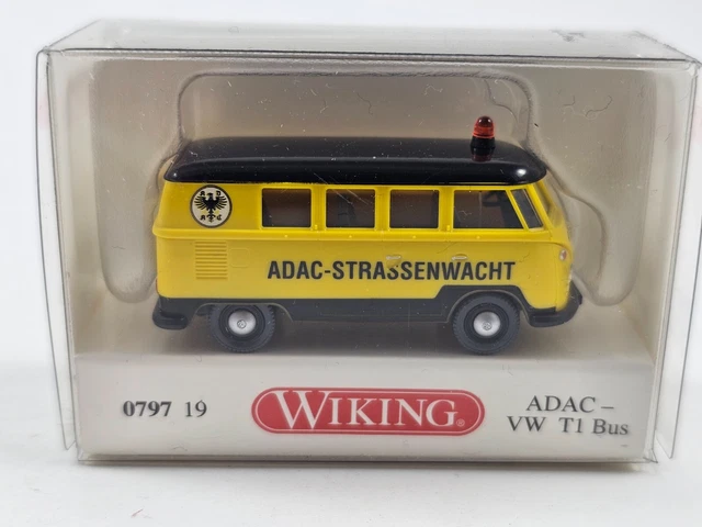 WIKING MODELLAUTO 1:87 H0 VW Volkswagen T1 Bus ADAC Strassenwacht Nr. 079719 EUR 14,90 - PicClick DE