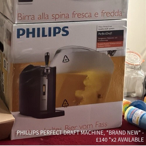 PHILIPS HD3720 PERFECT Draft Beer Dispenser Keg Machine £120.00 ...