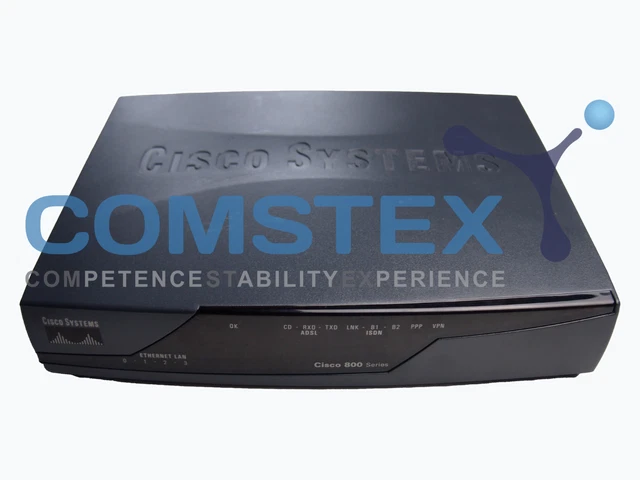 ROUTEUR CISCO CISCO876-SEC-K9 avec bloc d'alimentation EUR 23,00 ...